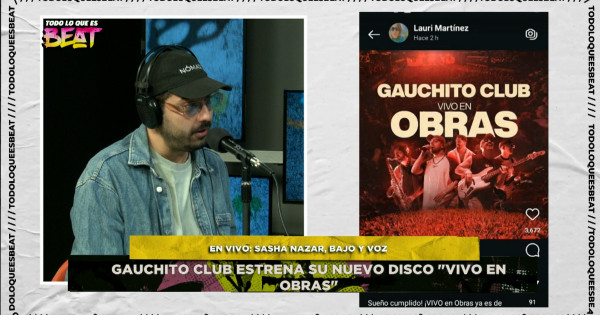 Gauchito Club presenta su nuevo disco, "Vivo en Obras" - Unidiversidad