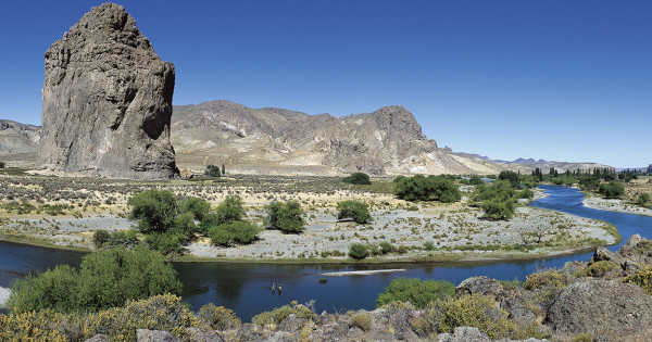 Cómo es el río Chubut donde encontraron el cuerpo - Unidiversidad