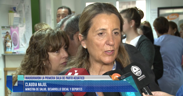 Inauguraron la primera sala de parto acuático de Mendoza - Unidiversidad